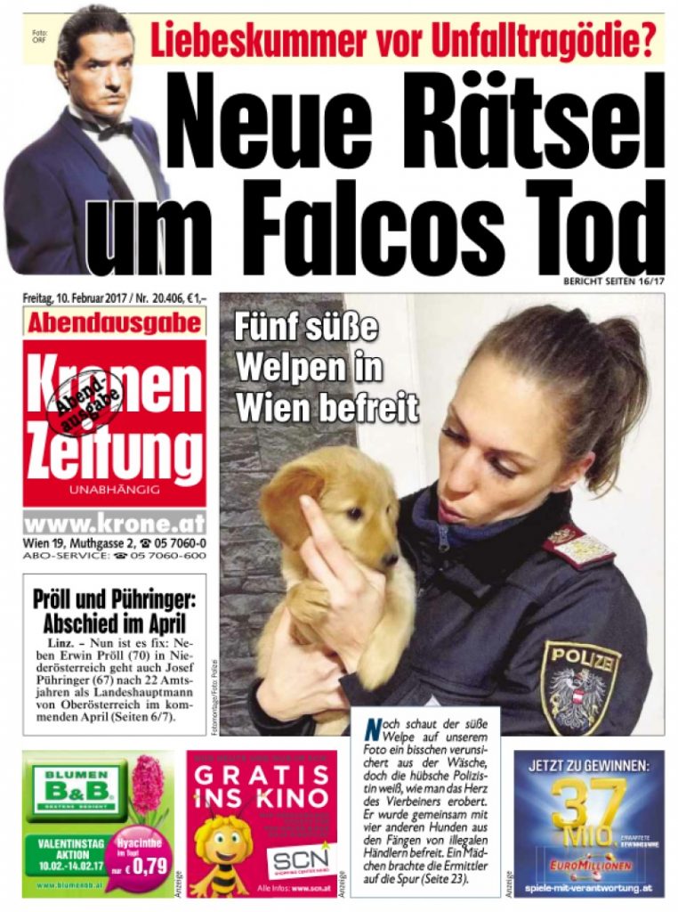 Falcos Tod: Neue Enthüllungen? | FALCO.NET - Alles über FALCO