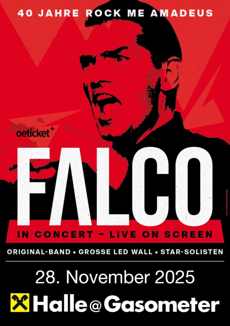 FALCO – Original Band – In Concert am 28.11.2025 Wien | FALCO.NET ...